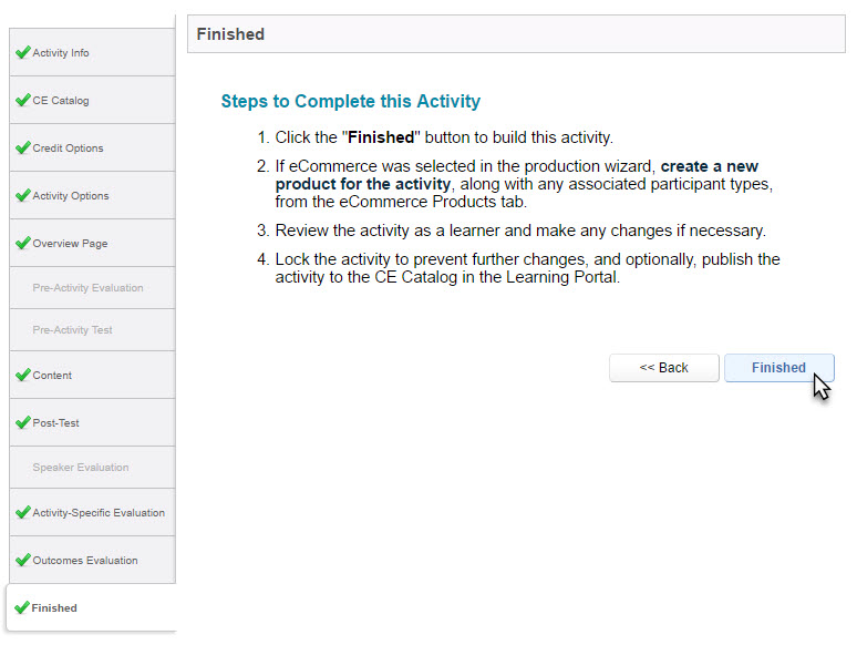 Production Guide: Enduring Template – Rievent Support Portal