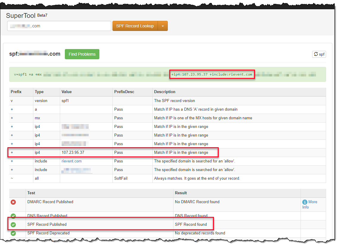 FAQ: What is an "SPF Record" and why does it matter? – Rievent Support ...
